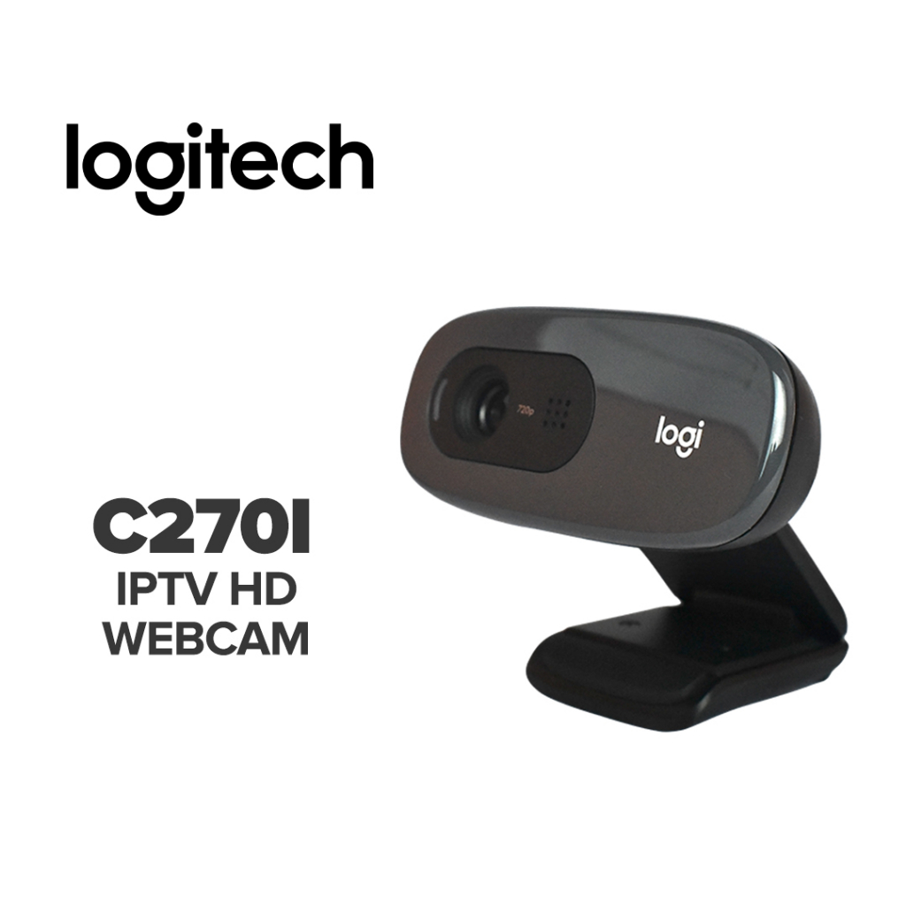 Logitech C270I / C270 IPTV HD Webcam C270 (Black) | Shopee Philippines