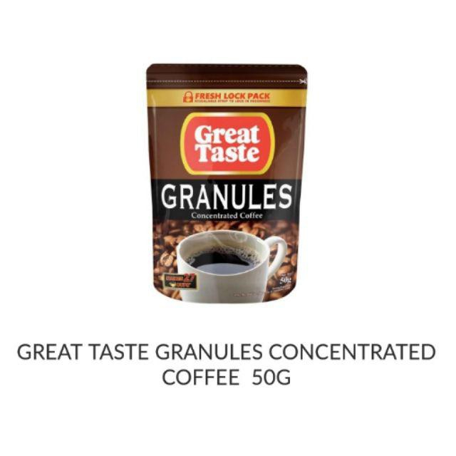 Great Taste Coffee Granules 50g | Shopee Philippines