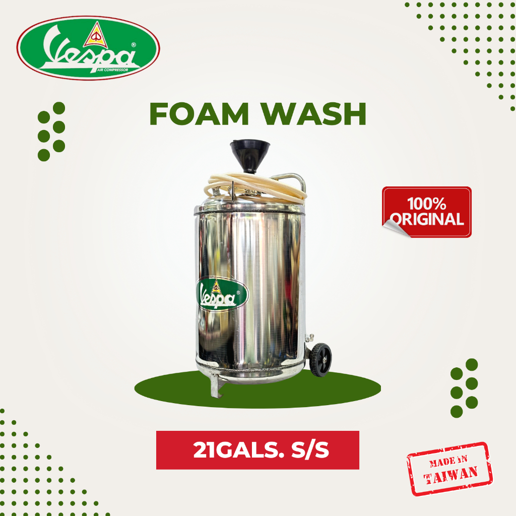 Vespa 80L SS304 Stainless Steel Foam Wash (Foaming Machine) for carwash ...