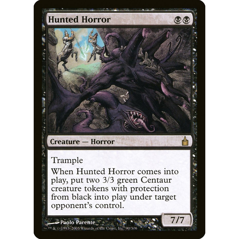 Hunted Horror mtg card | Shopee Philippines