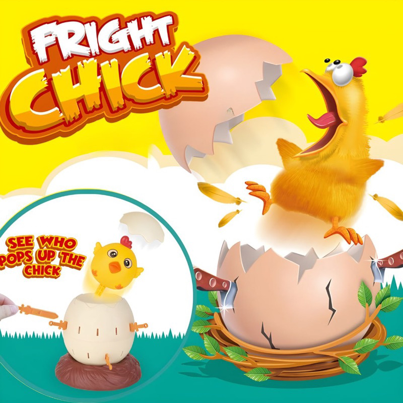 Fright Chick Board Game for kids toys - Blue Elephant Ph | Shopee ...