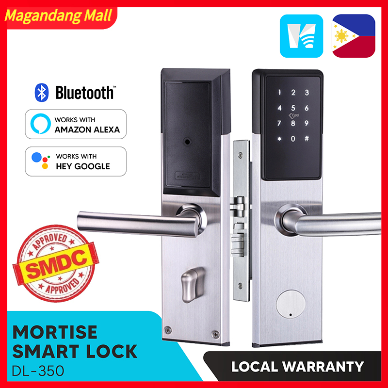SMDC Approved Stainless Steel TTLock Smart Digital Door Lock Password ...