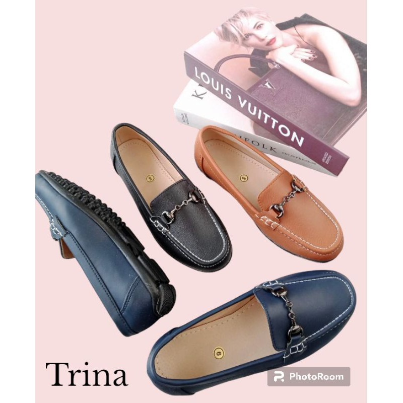 Topsider / Loafer shoes for women Trina (tahiSwelas) | Shopee Philippines
