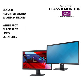 CLASS B MONITOR 15 - 23 INCHES ASSORTED BRAND/COLOR W/ FREE POWER CORD ...
