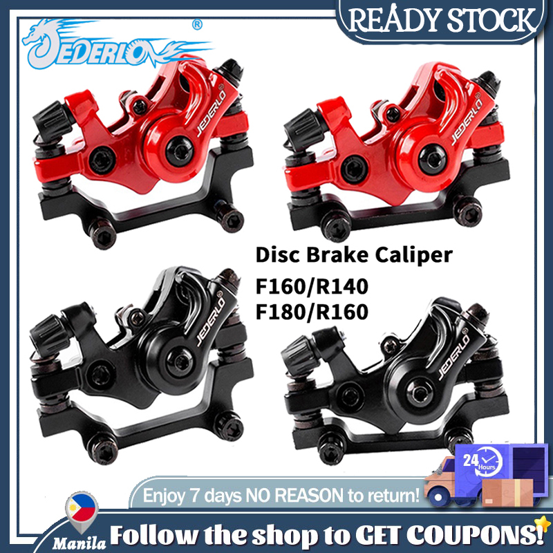 JEDERLO Caliper Bike Mechanical Disc Brake Caliper Rront Rear Calipers ...