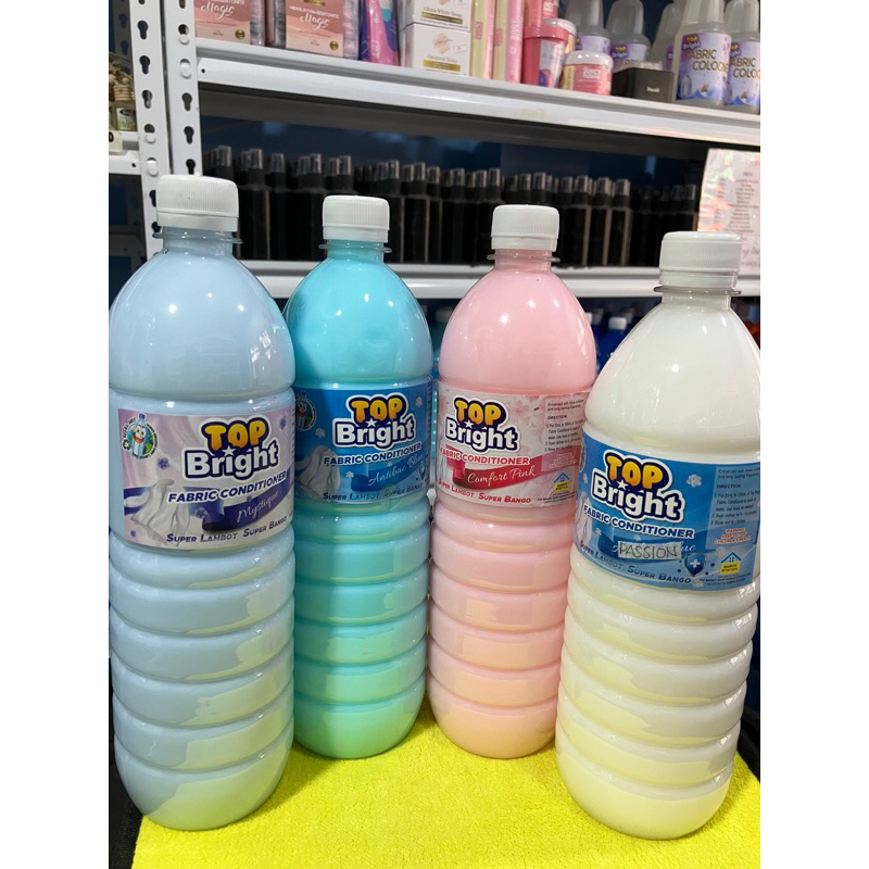 Top Bright Fabric Condtioner/Softener with antibac 1L(1000ml) | Shopee Philippines