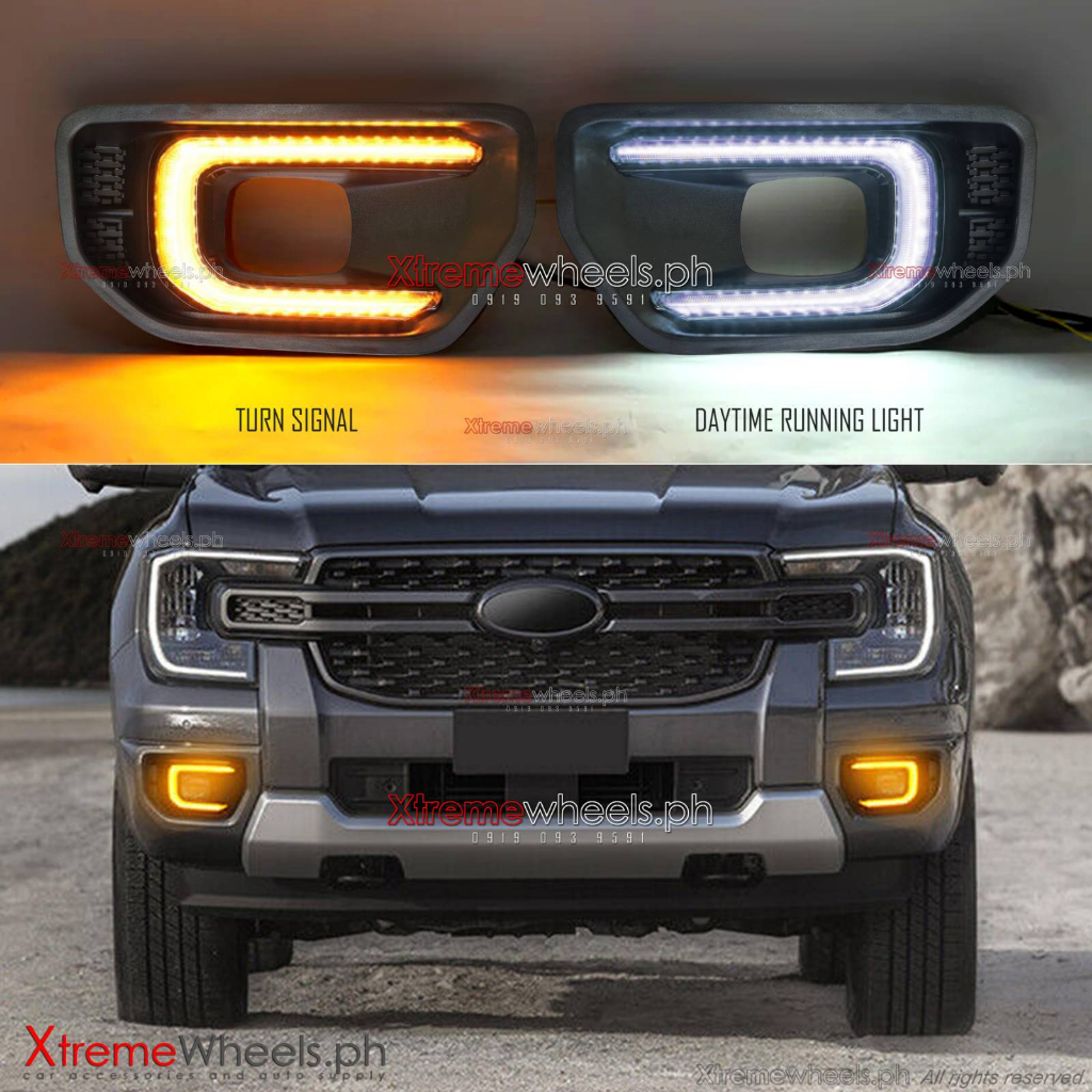 Ford Ranger XL XLS XLT 2023-2025 DRL with Signal Light Foglamp / Fog ...