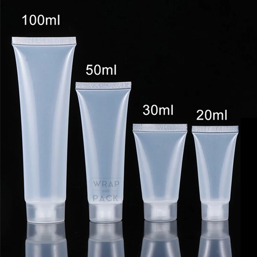 20ml 30ml 50ml 100ml Travel Squeeze Tube Refillable Portable Cosmetic ...