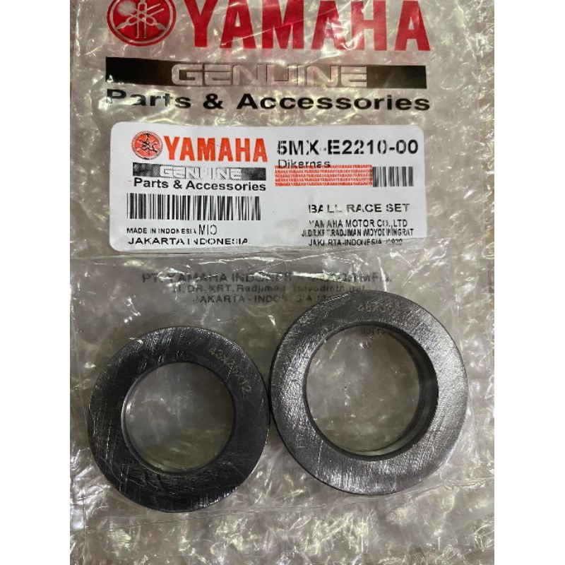Ball race Yamaha upper & lower Orig (5mx-E2210-00) MiO/MiO i 125/ Mio ...