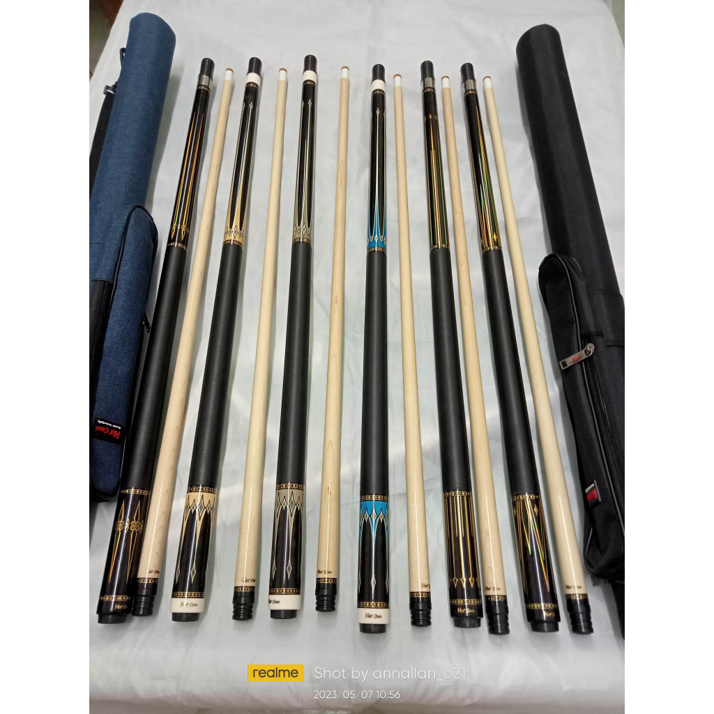 ANY 1PC. MIT CUES BILLIARD CUE WITH FREE 1X2 MIT HARDCASE AND JOINT ...