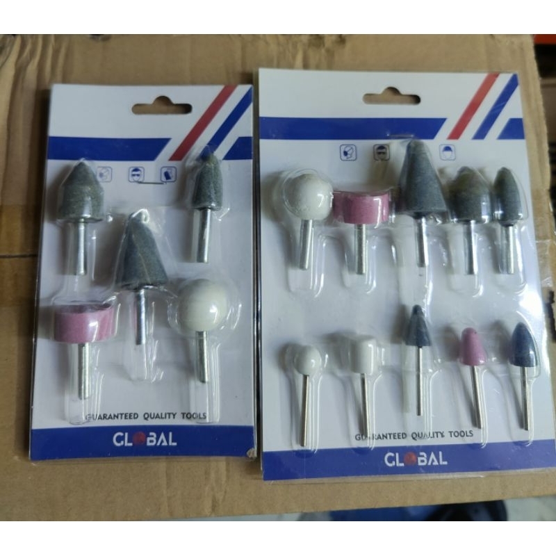 Esperto Mounted Stone Grinding Head Abrasive Dremel Rotary Tool,5pcs ...