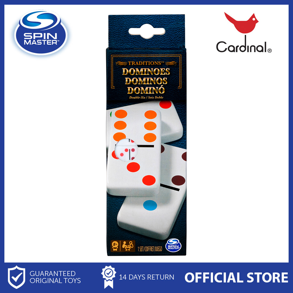 Spin Master Games, Cardinal Games Traditions Dominoes Hang Box Set ... Spin Master Games, Cardinal Games Traditions Dominoes Hang Box Set ...