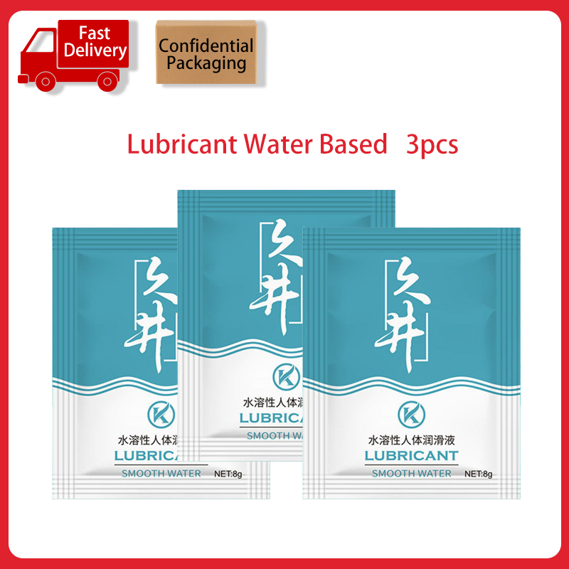lubricant water based 3pcs lube for sex (net:8g) | Shopee Philippines