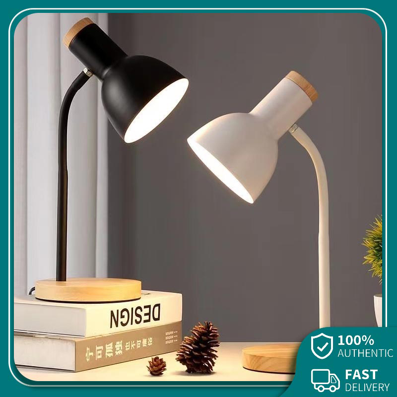 LED Table Lamp Lamp Shade Bedroom Bedside Lamp Learning Desk Lamp ...
