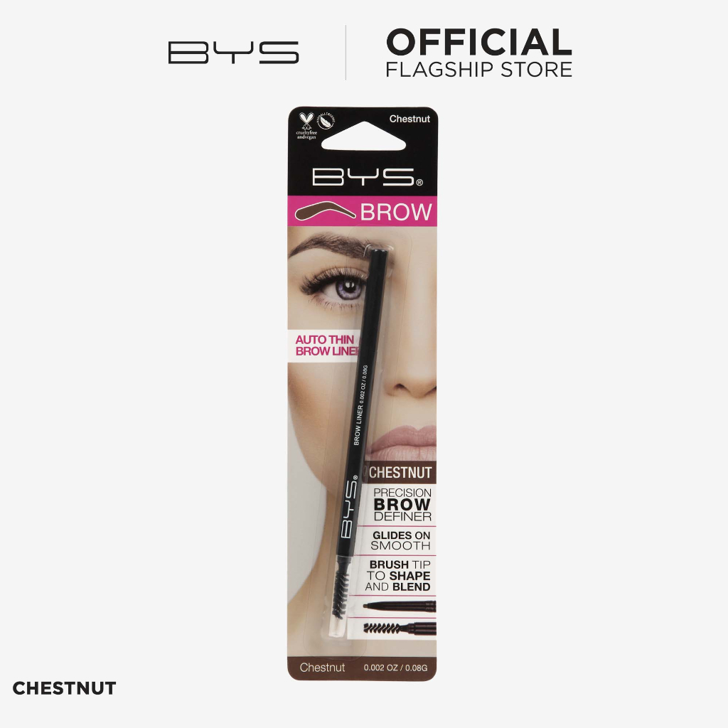 BYS Auto Thin Brow Liner Blistered | Shopee Philippines