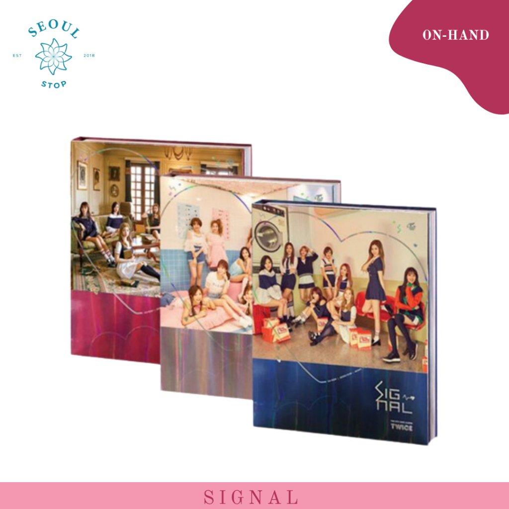 [ONHAND] TWICE - MINI ALBUM VOL. 4 [SIGNAL] (OFFICIAL & SEALED) | Shopee Philippines