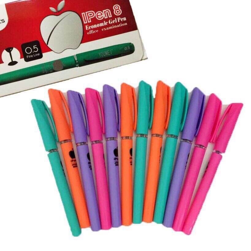 YOUMEI IPEN8 G-8003 12pcs 0.5mm Economic Black Pen | Shopee Philippines