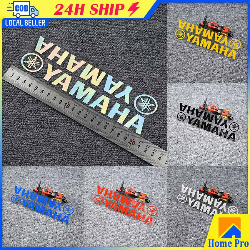 Yamaha Sticker Motorcycle Reflective Sticker YAMAHA Logo Letter Sticker ...