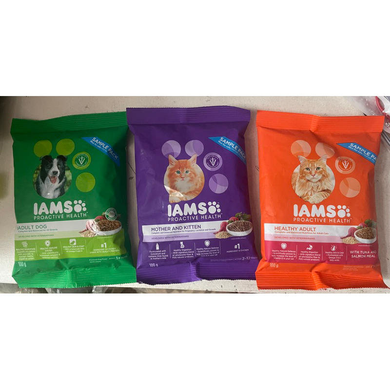 IAMS Adult Dog, Mother and Kitten, Healthy Adult (Dog and Cat) Food ...
