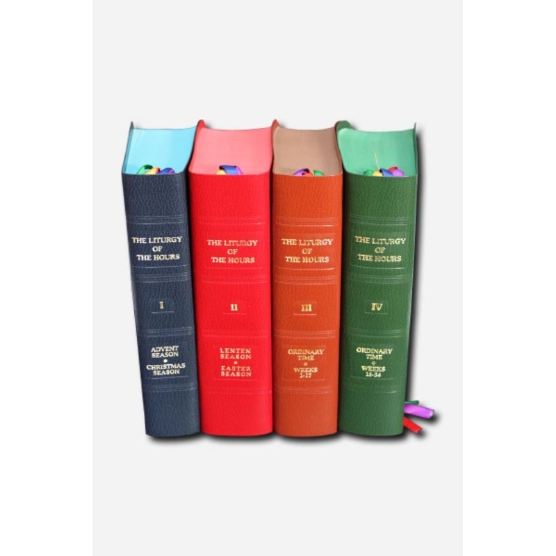 4 volumes Breviary/ Liturgy of the Hours (Complete Set) | Shopee ...