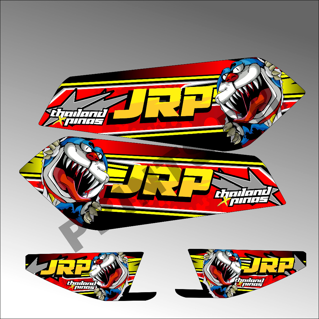 TMX RUSI PINOY MOTOPOSH SKYGO DECALS STICKER THAI DOREAMON JRP | Shopee ...