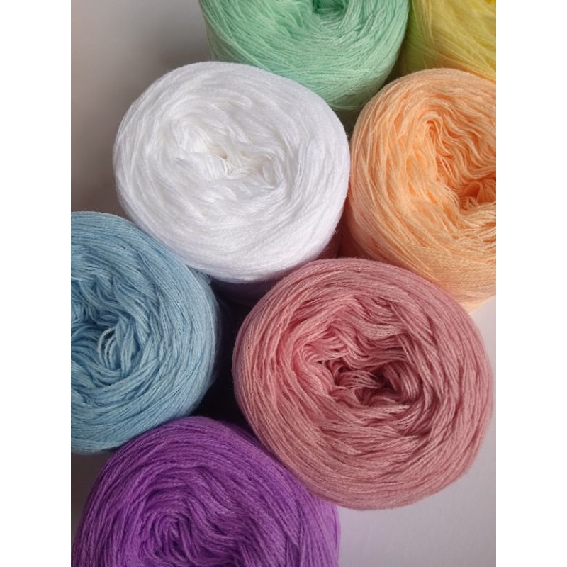 YARNBOW - 4ply Soft Indophil Yarn for crochet (solid colors) | Shopee ...