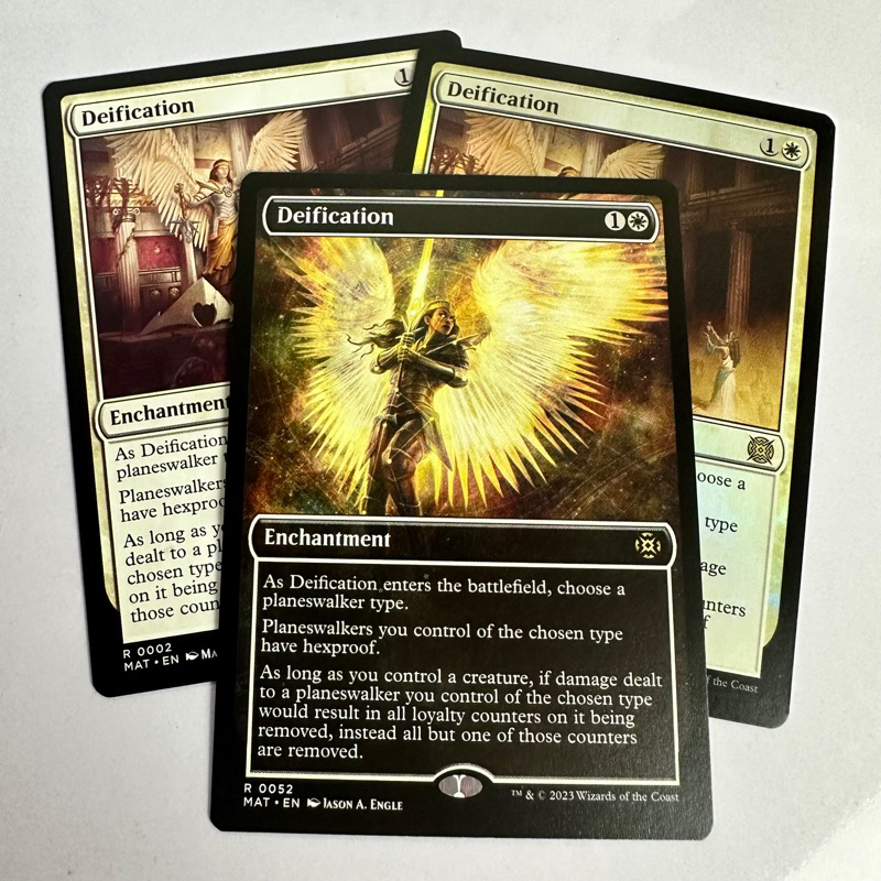 DEIFICATION | MAT MARCH OF THE MACHINE AFTERMATH | WHITE | MTG MAGIC ...