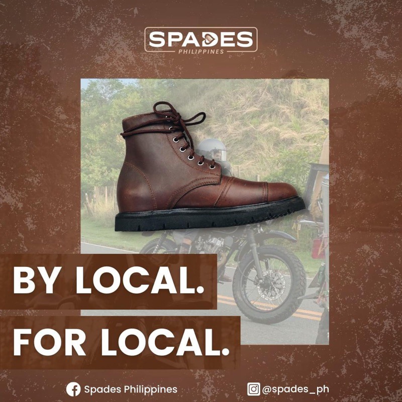 Uno RIDING BOOTS by Spades PH | Shopee Philippines