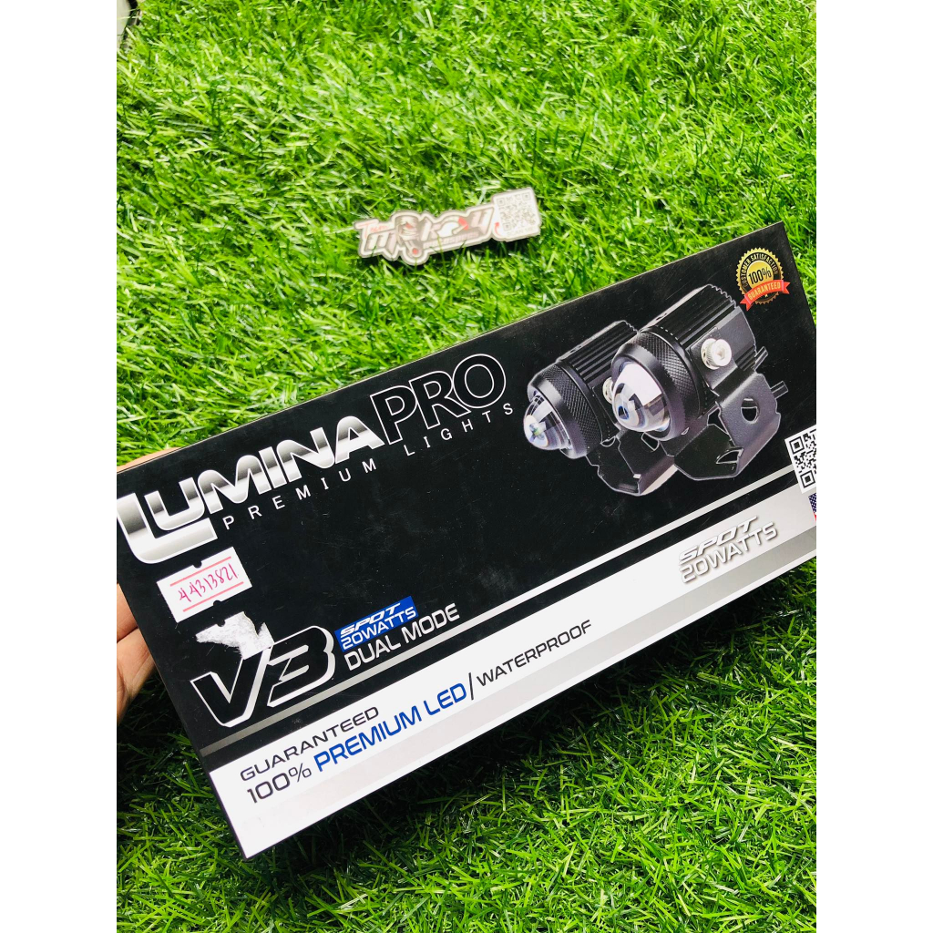 LUMINA PRO PREMIUM LIGHT MINI DRIVING LIGHT V3 MDL COLOR WHITE YELLOW ...