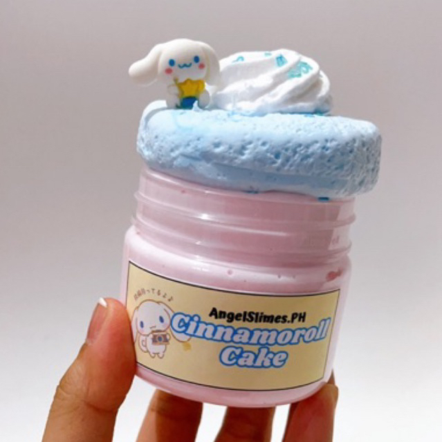 Sanrio Cinnamoroll Cake DIY Clay Scented Slime Toy for Kids and Adults ...