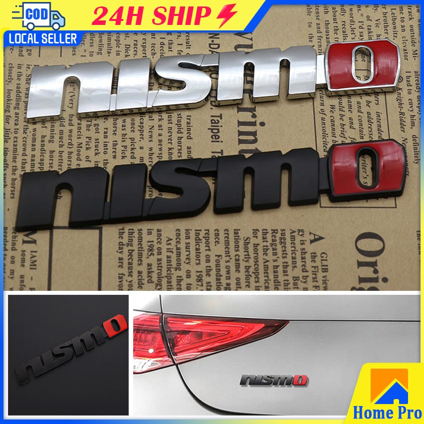 3D NISMO Emblem Metal Badge Car Sticker Rear Boot Trunk Emblem Badge ...