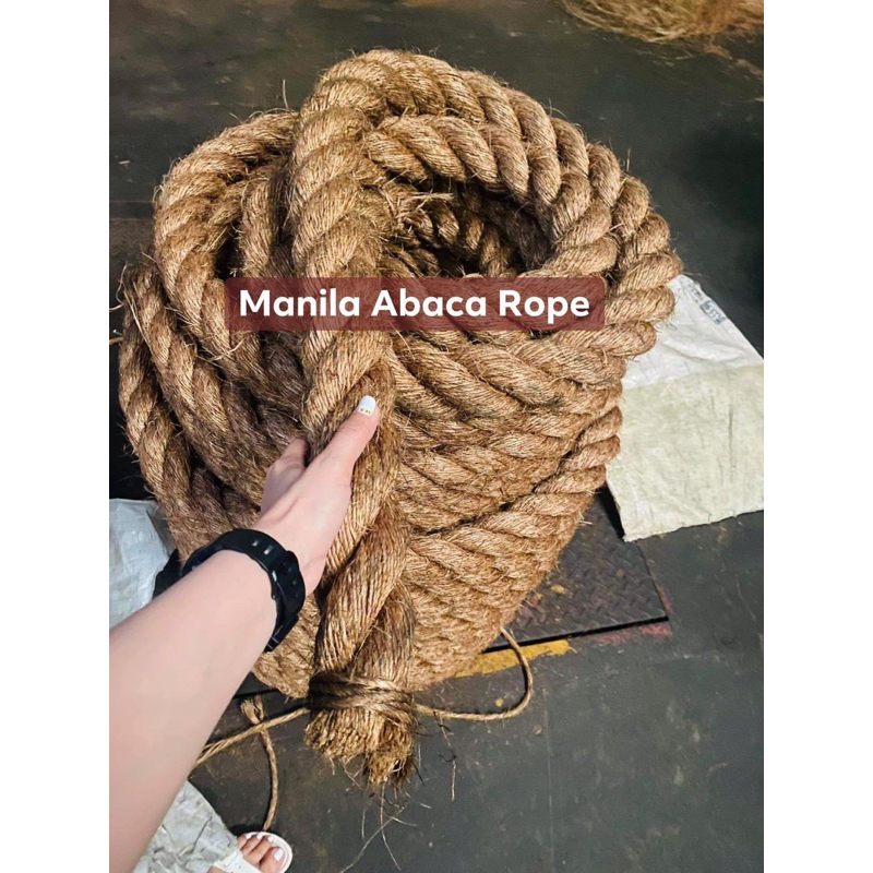 Manila Abaca Rope 2”x10meters | Shopee Philippines