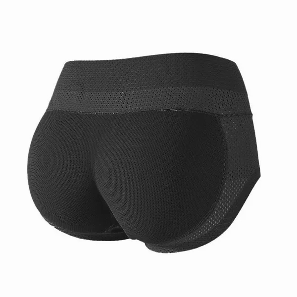 Seamless Padded Panty Mesh Brethable Butt Enhancer Bum Push Up Panty ...