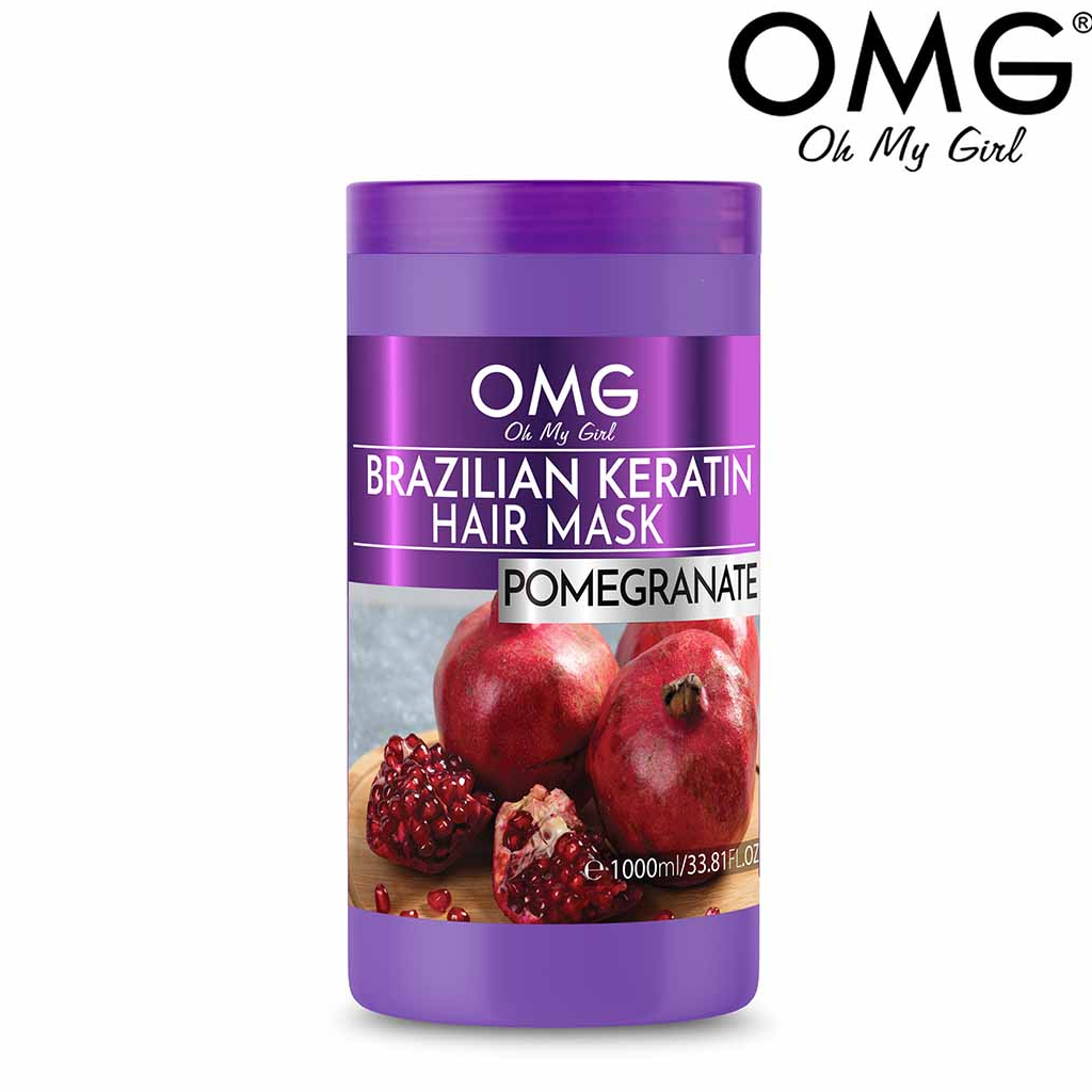 OMG Brazilian Keratin Hair Mask 1000ml | Shopee Philippines