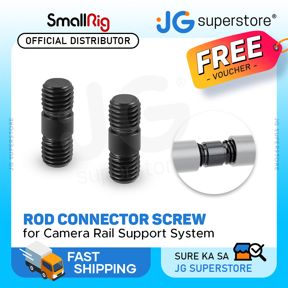 [CLEARANCE] SmallRig 1.5cm Rod Connector Screw 2pcs, M12 Threads for ...