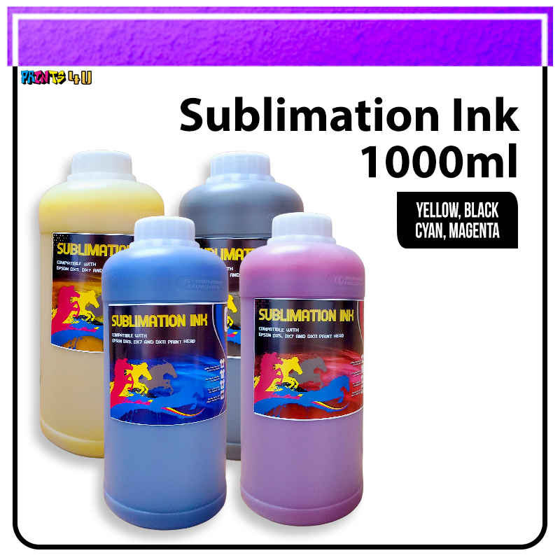 Sublimation Ink 1Liter (CMYK) | Shopee Philippines