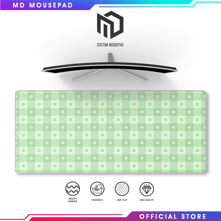 MD Mousepad | Daisy Pastel | Extended Large Gaming Mouse pad Deskmat ...