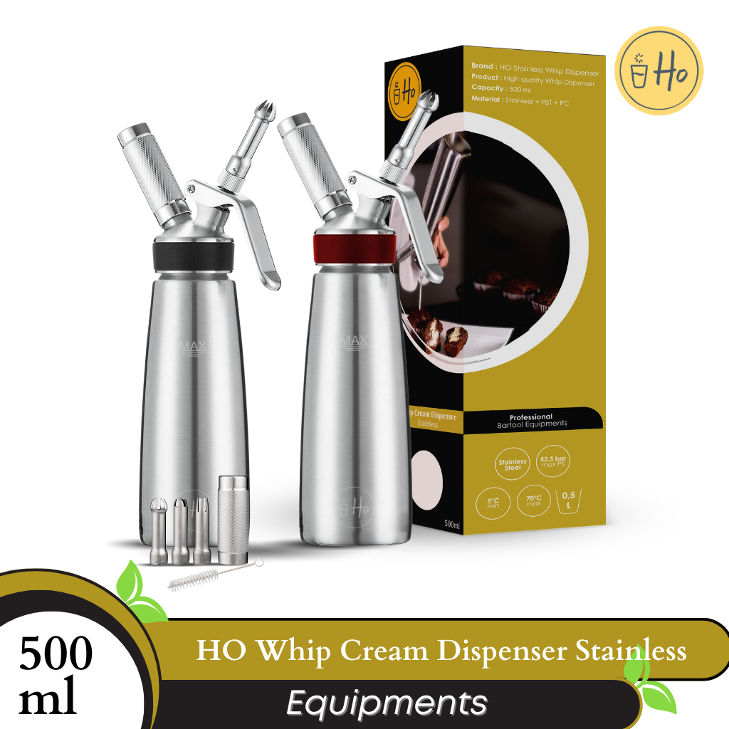 HO Stainless Whip Dispenser 500ml (Professional"s Choice) | Shopee ...