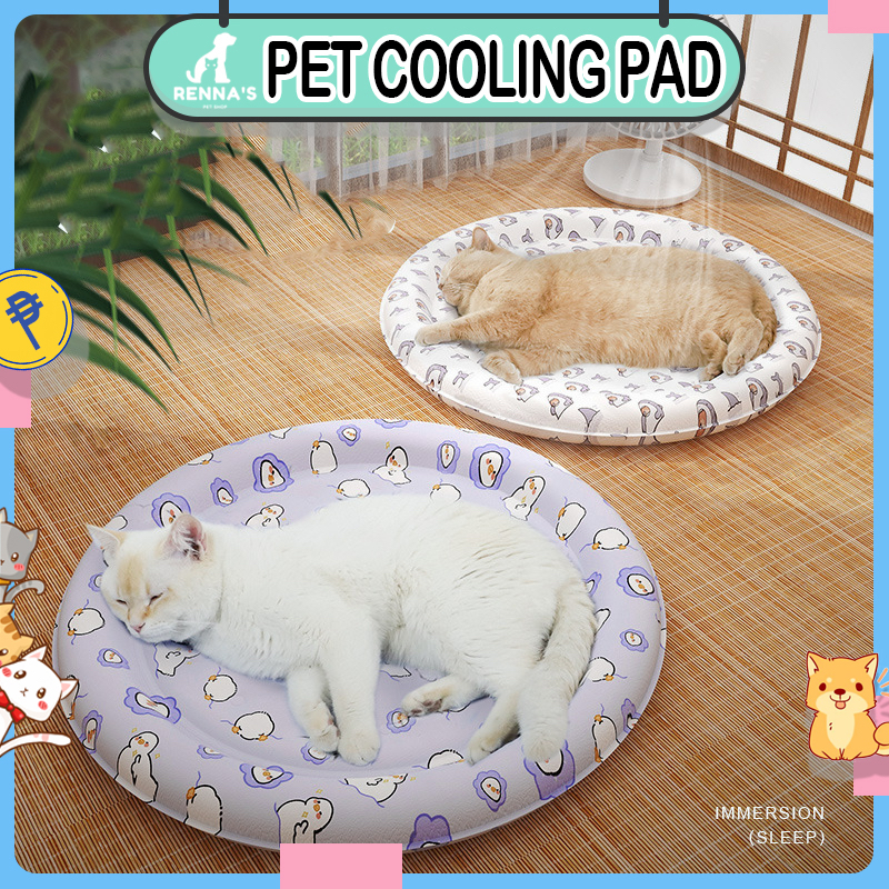 Renna's Cat Cooling Pad Dog Sleeping Pad Dog Mattress Cushion Ice Silk ...