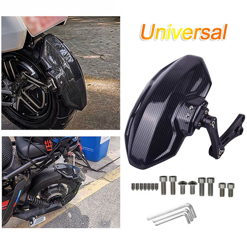 Universal Motorcycle Rear Mudguard Motor Rear Fender Motorbike Mudguard ...