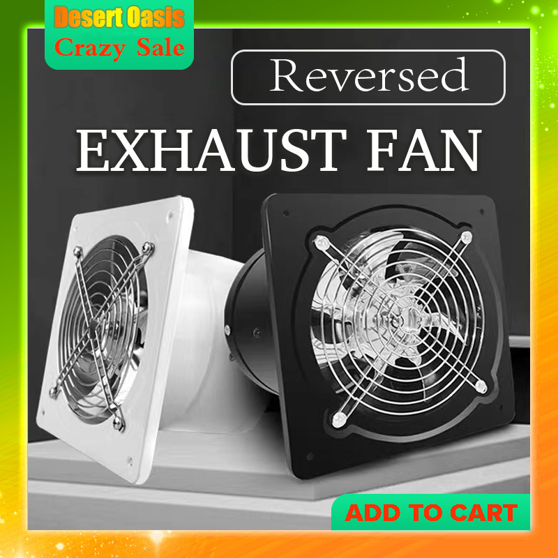 OEM 6/8/10/12IN metal reversal Exhaust fan Ventilation fan | Shopee ...