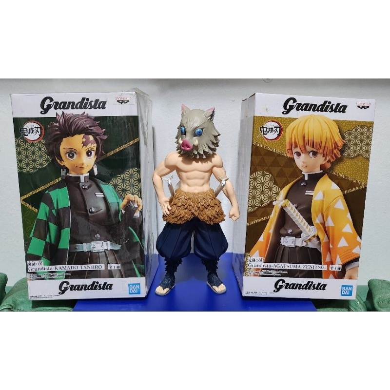 Grandista Demon Slayer - Inosuke, Zenitsu and Tanjiro | Shopee Philippines