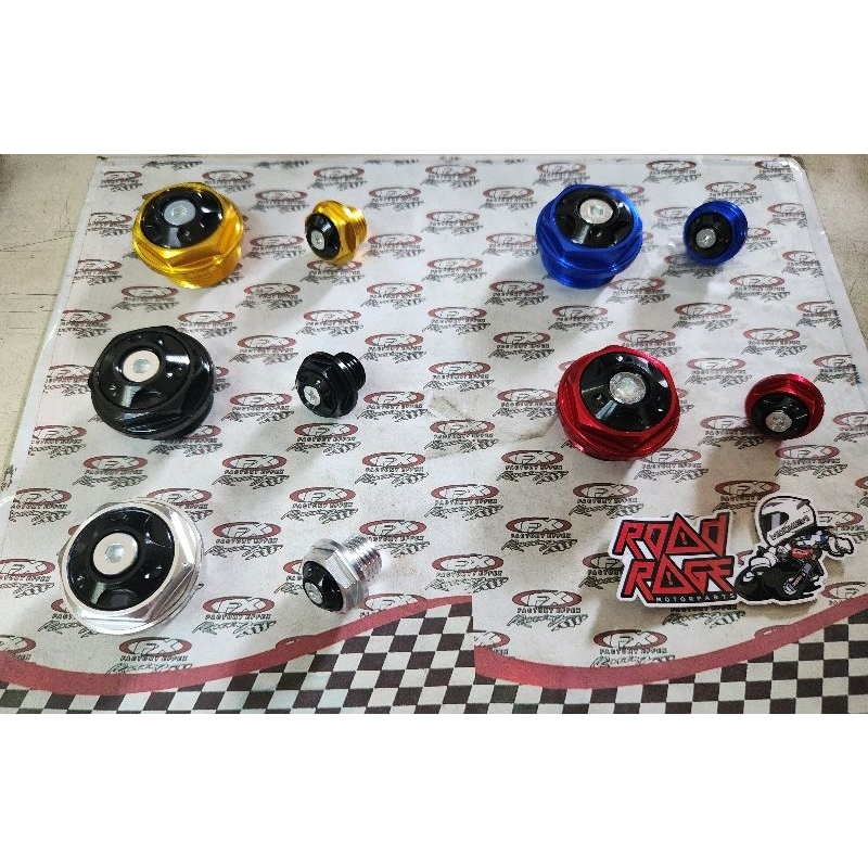 Duo Cap Alloy 2 tone (Honda) XRM110, Wave 100, XRM125, W125 | Shopee ...