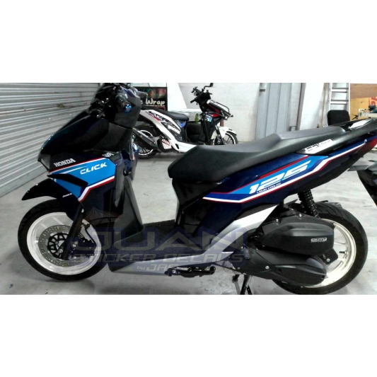 Honda Click V3 Quality Customized Printed/Laminated Vinyl Decals ...