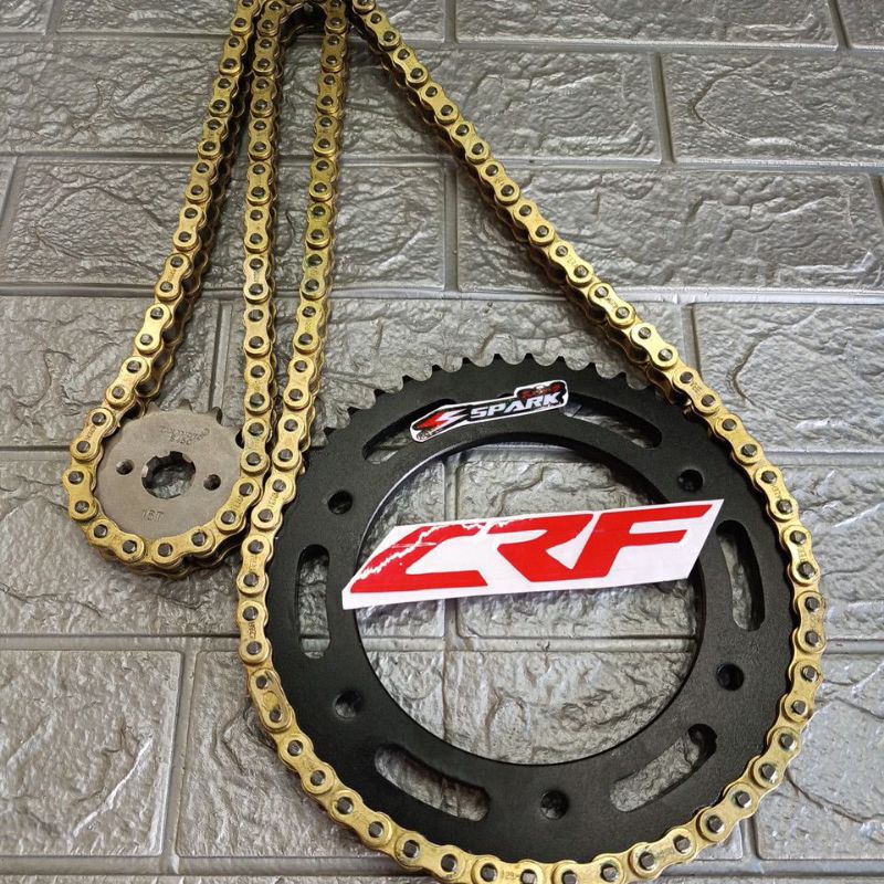 CRF 150L CRF150 SPROCKET SET CHAIN SET 428 | Shopee Philippines