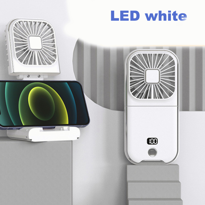 Mini Fan Phone Holder 5000Mah Usb PowerBank 3 In 1 Portable Mini Fan ...