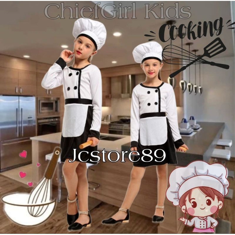Chief Girl Costume Career For Kids | Shopee Philippines