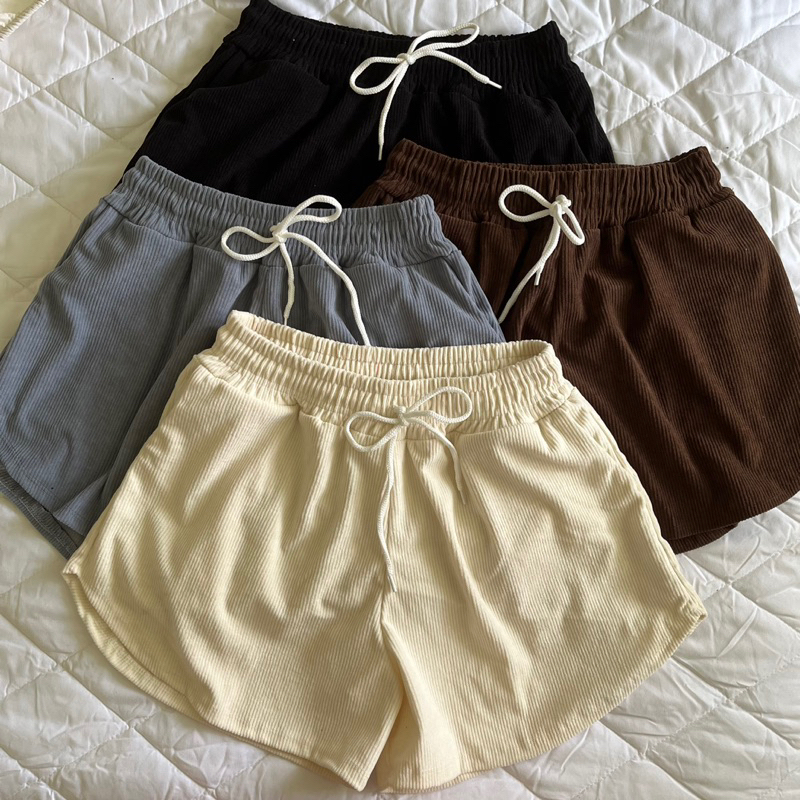 Corduroy Dolphin Shorts for Women (JJF Garments) (Regular & Big Size ...