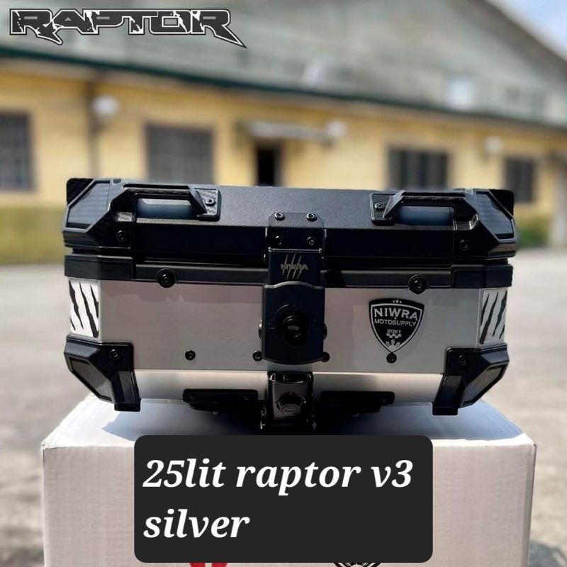 niwra raptor v3 alloy topbox 25 35 45 50 65 liters | Shopee Philippines