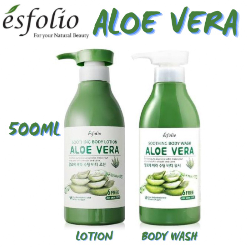 Esfolio Aloe Vera Body Wash 500ml | Shopee Philippines